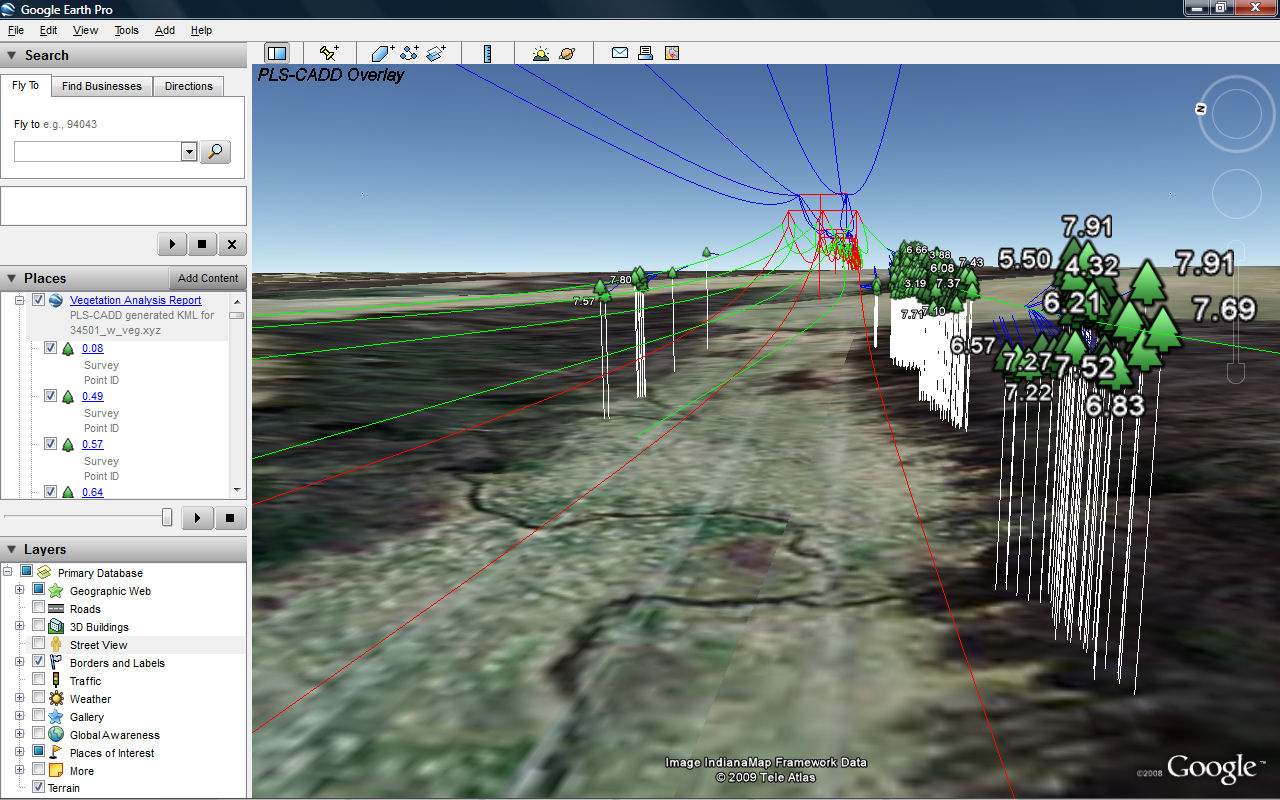PLS-CADD Google Earth Integration Tips